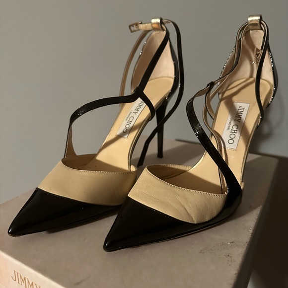 Jimmy Choo | Shoes | Jimmy Choo Patent Leather Colorblock Pattern ...
